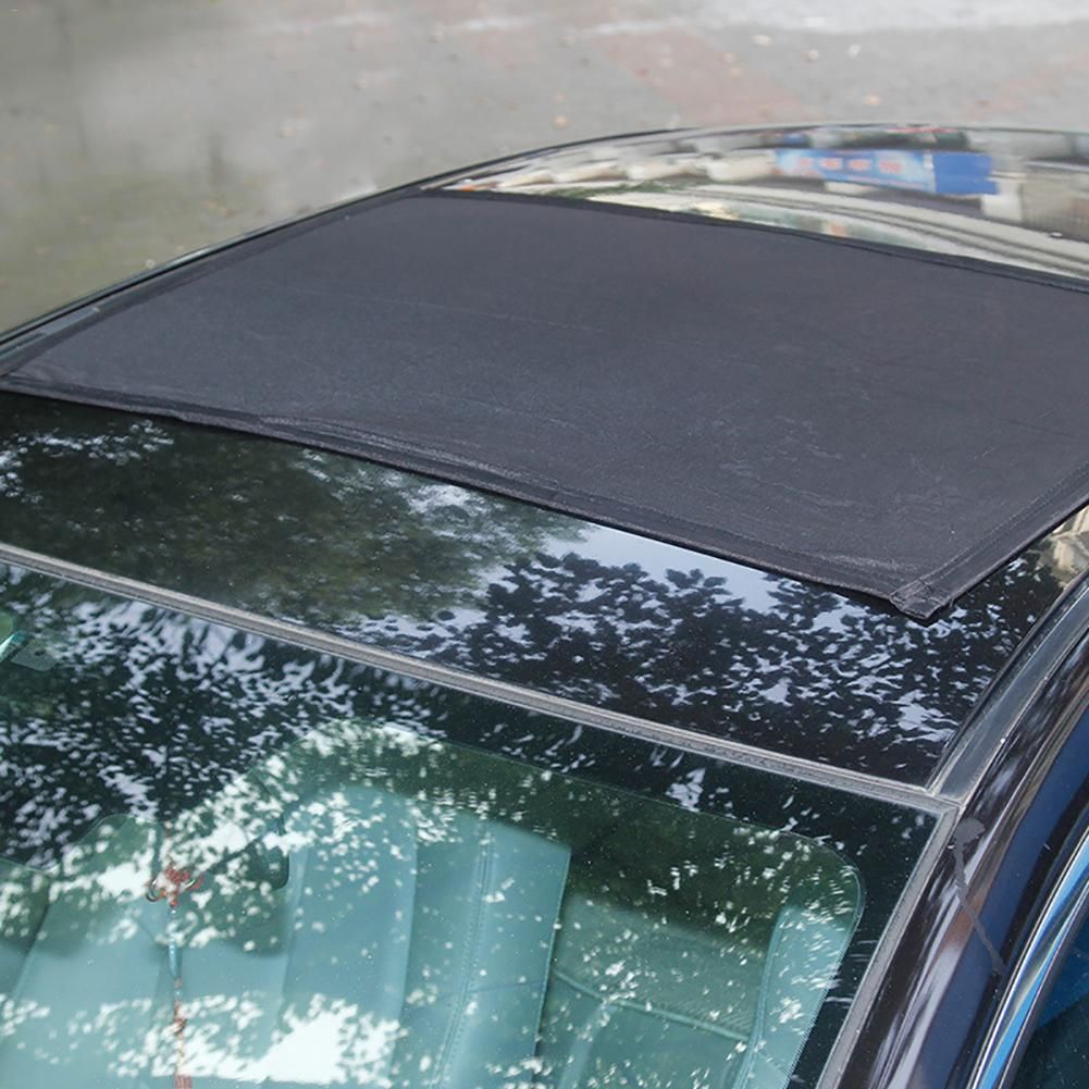 Magnetic Car Sunroof Sun Shade Mesh Moonroof SUV Tent Roof Cover ...