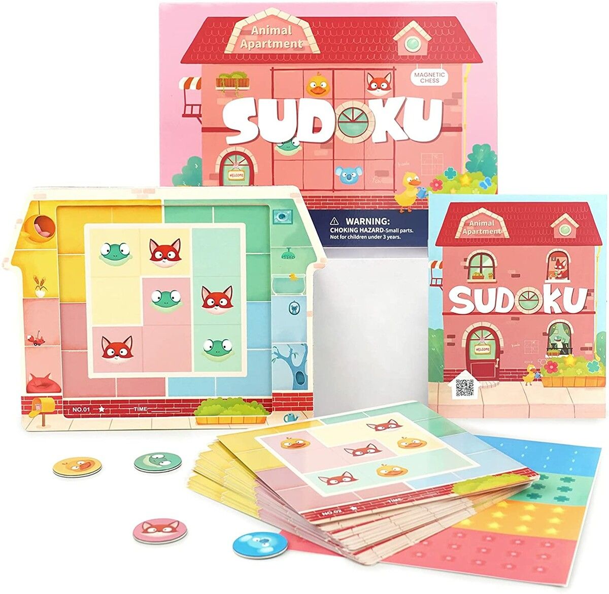 Kids Magnet Sudoku Toys Magnetic Tabletop Desk Toy for Kids Hand-held ...
