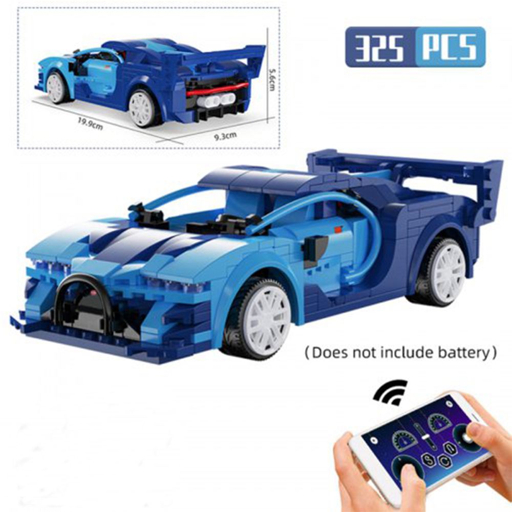 RC Racing Car Building Blocks City High-Tech APP Remote Control Sports ...