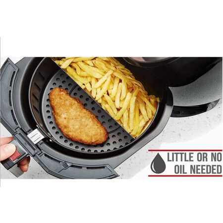 23cm Air Fryer Basket Separator Deep Fryer Separator Accessories Deep ...
