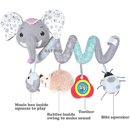Elephant car seat toy store