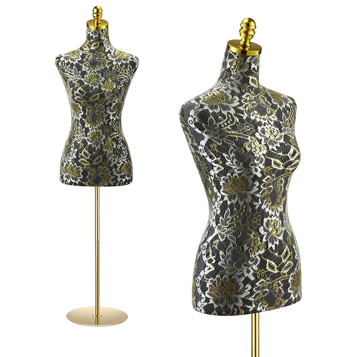 Female Mannequin Manikin Display Stand Tailor Torso Dummy Dressmaker ...