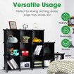 25 Cube Storage Shelves DIY Shelving Unit Bookshelf Cabinet Toy Display ...