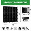 25 Cube Storage Shelves DIY Shelving Unit Bookshelf Cabinet Toy Display ...