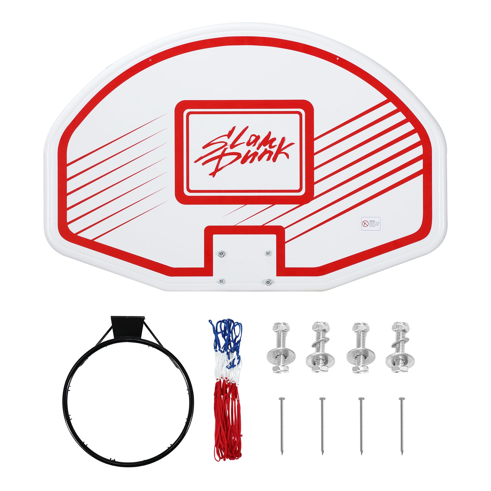Mini Basketball Hoop Ring Indoor Portable Backboard Net Pump Door Wall ...