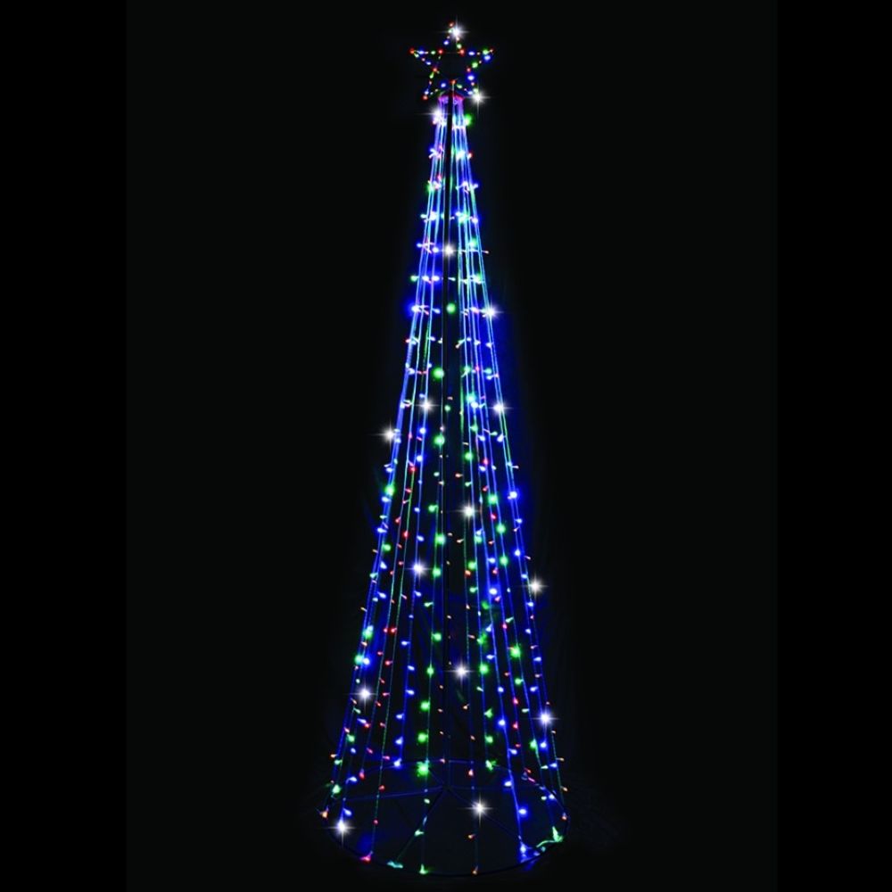 NEW Stockholm Christmas Lights Multi Colour Giant Flashing Strand Tree ...