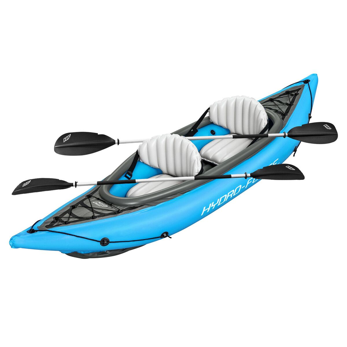 Bestway Kayak Inflatable Raft 2 Person Canoe Blow Up Boat Sea River ...