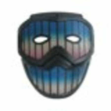 ED Mask Glowing Mask Cool Night Glowing Horror Party Masquerade DJ ...