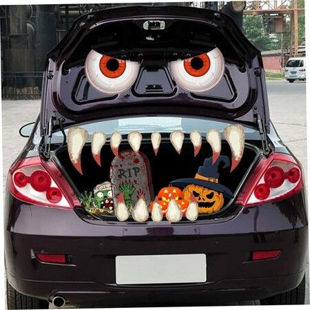 Halloween Home Party Car Decorations Kit, Halloween Car Decorations ...