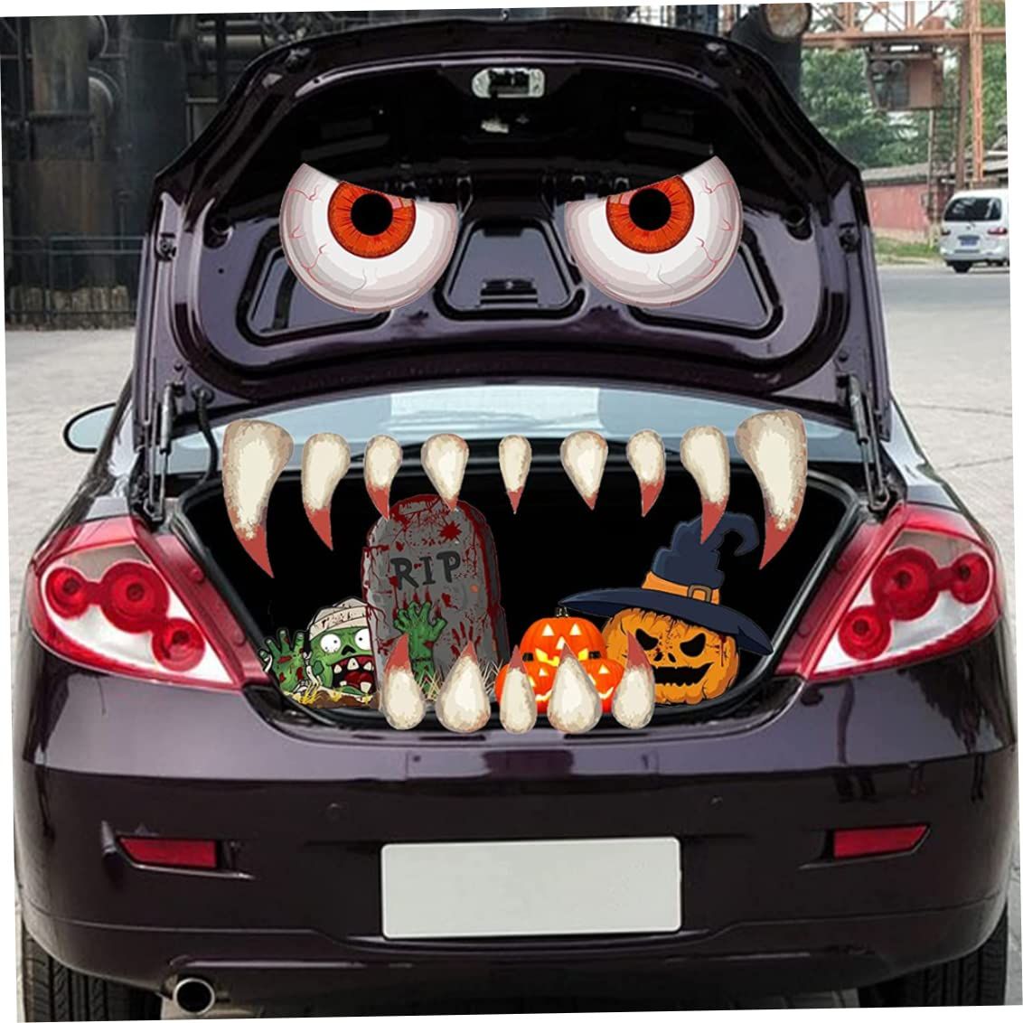 Halloween Home Party Car Decorations Kit, Halloween Car Decorations ...