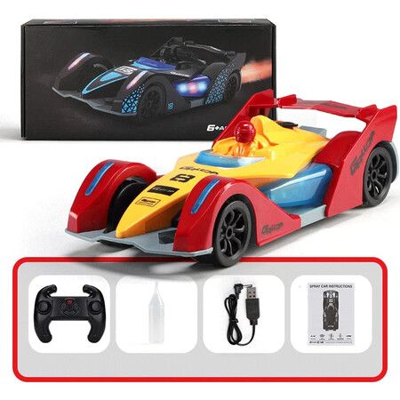 Electric Remote Control Car With Spray, 2.4G F1 Electric Remote Control ...