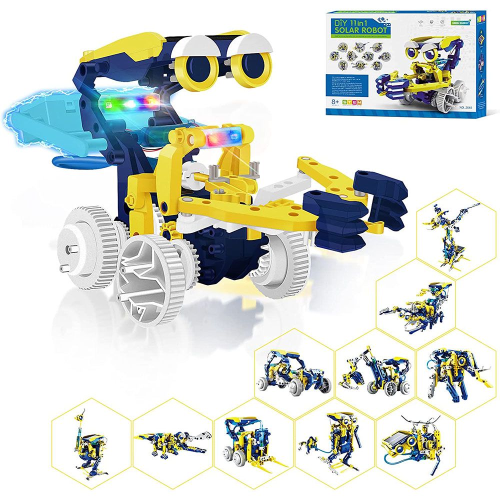 STEM Projects for Kids Ages 8-12, Robot Kits with Single LED Light ...