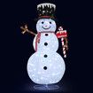 180cm Christmas LED Light Snowman Decoration Strip Home Display Xmas ...