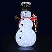 180cm Christmas LED Light Snowman Decoration Strip Home Display Xmas ...