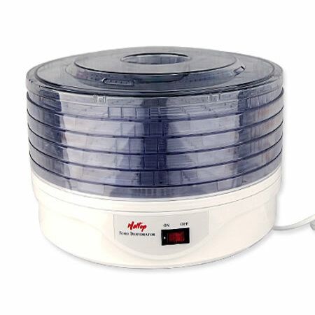 Hottop Round Adjustable Food Dehydrator with Removable Trays and Fan KN ...