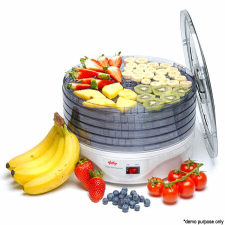 Hottop Round Adjustable Food Dehydrator with Removable Trays and Fan KN ...