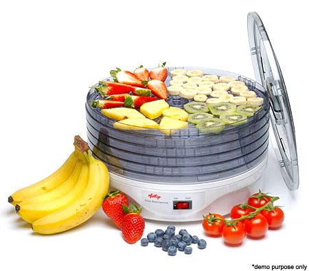 Hottop Round Adjustable Food Dehydrator with Removable Trays and Fan KN ...