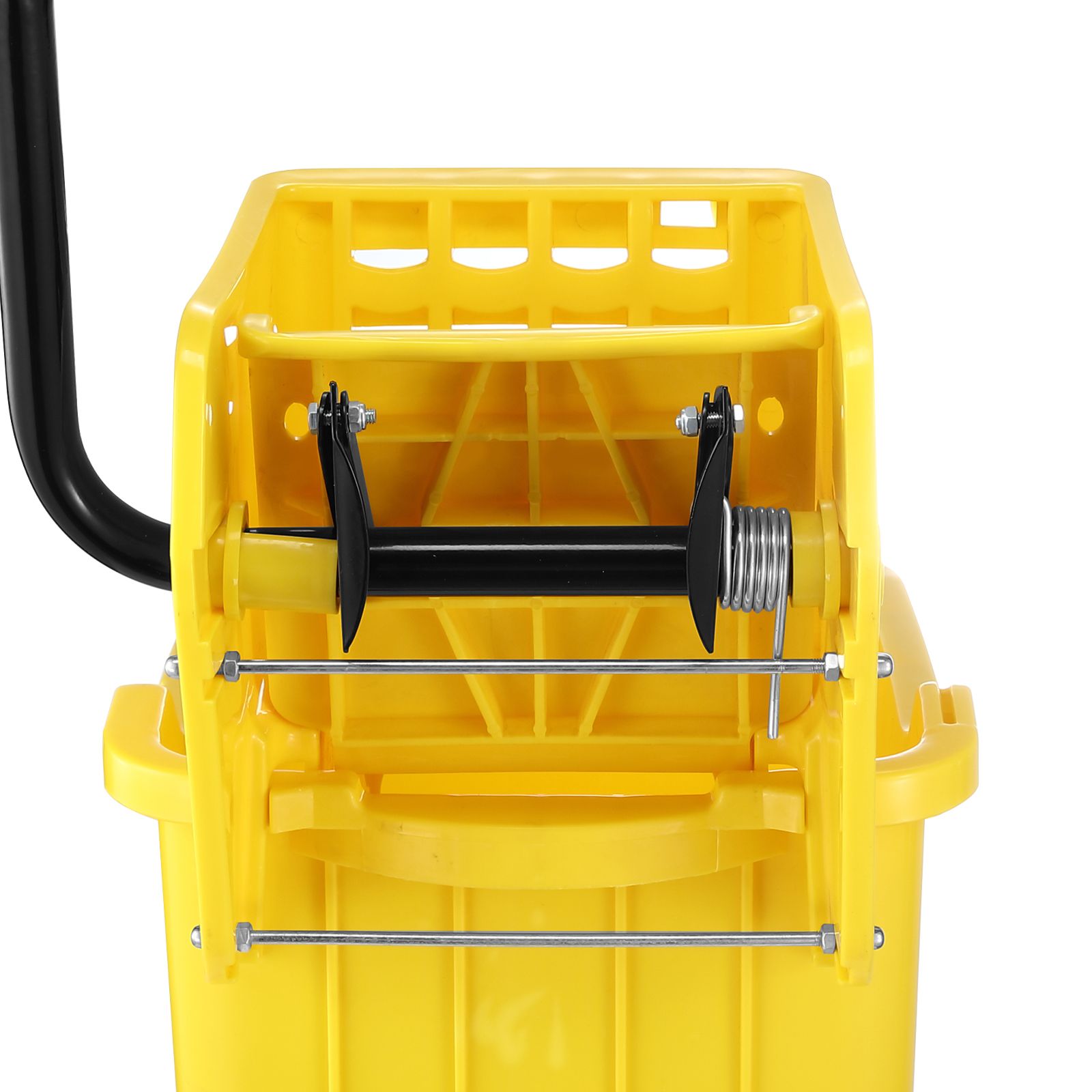 Commercial Mop Bucket Wringer Side Press Home Cleaning Cart Squeezer ...