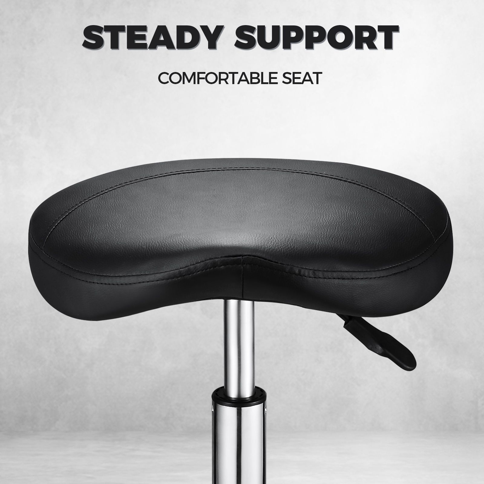 Salon Barber Chair Beauty Hairdressing Clinic Stool Height Adjustable ...