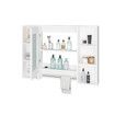 Bathroom Mirror Cabinet Medicine Shaver Shaving Wall Storage Cupboard ...