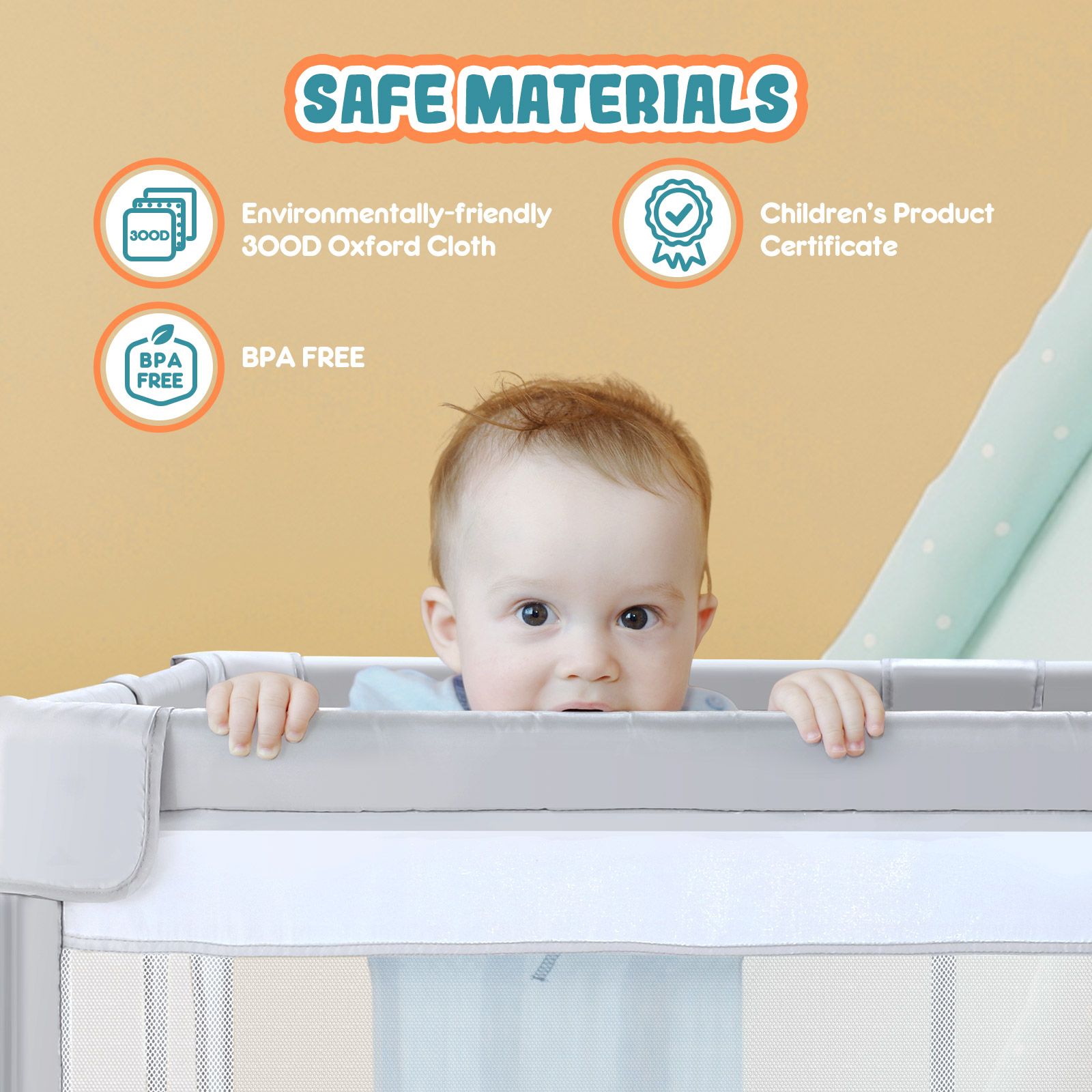 Baby Playpen Pen Fence Playground Activity Centre Safety Enclosure Gate ...