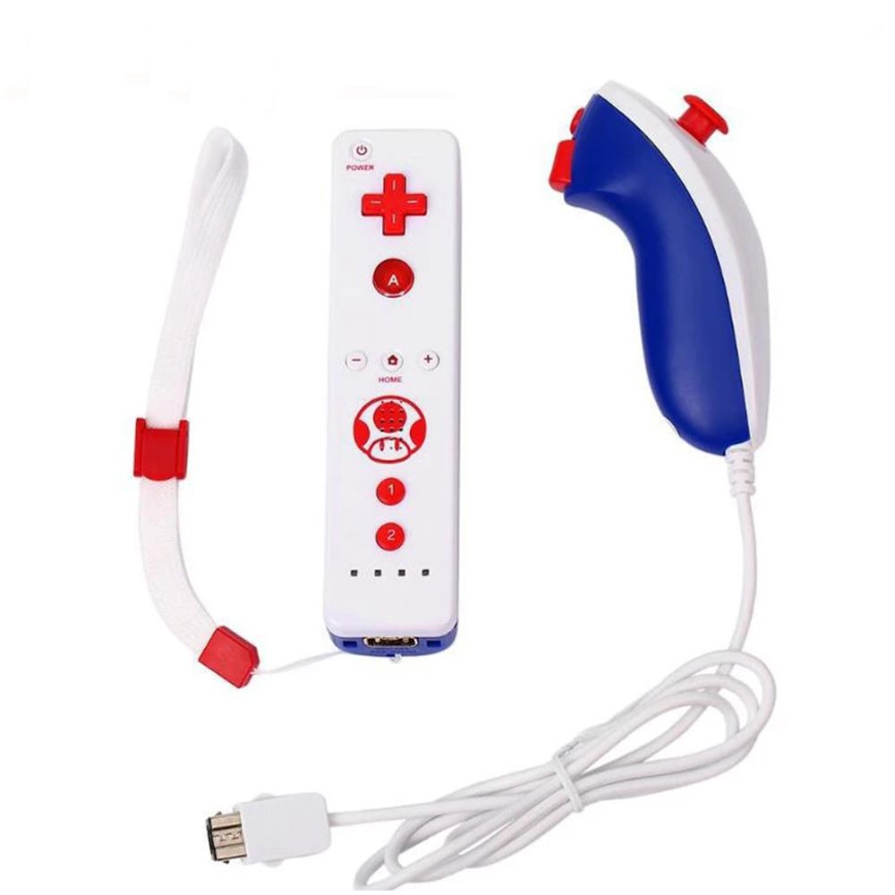 Wireless Remote Gamepad Controller For Nintendo Wii Built In Motion ...