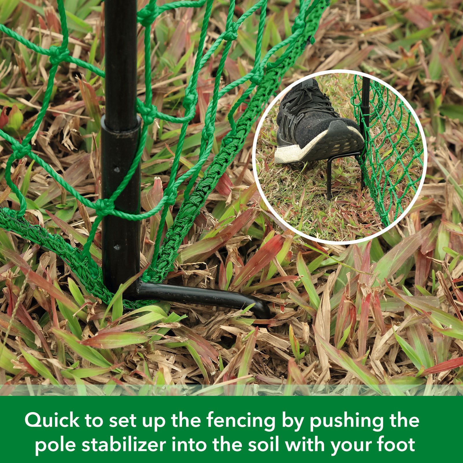 Chicken Coop Run Pen Cage Hen Chook House Fence Enclosure Poultry Mesh ...