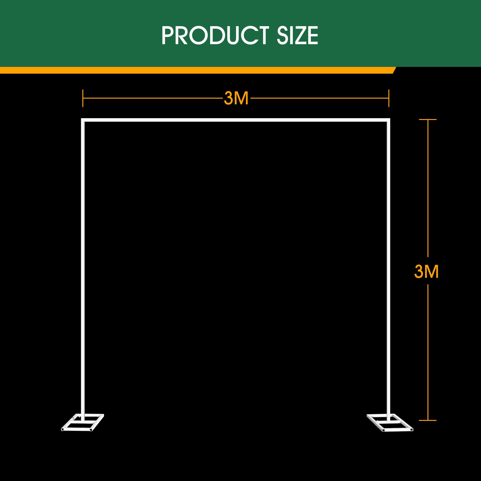 Wedding Backdrop Stand DIY Background Photo Party Balloon Photography ...