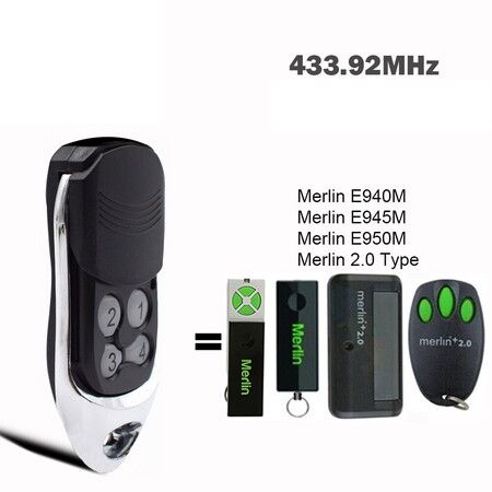 Universal Garage Door Remote for Merlin 2.0 Remote Control Compatible ...