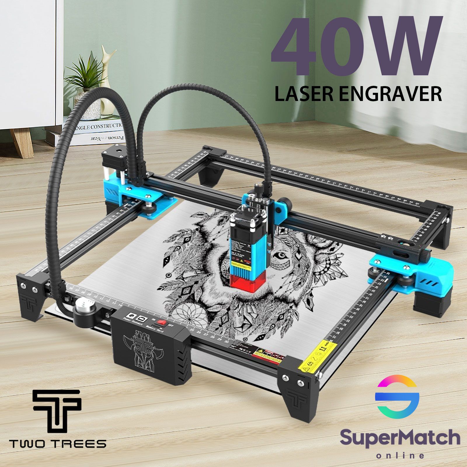 Laser Engraver Cutter Engraving Cutting Machine for Wood Acrylic Paper ...