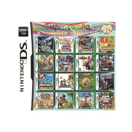 Super combo pokemon mario 208 in 1 store