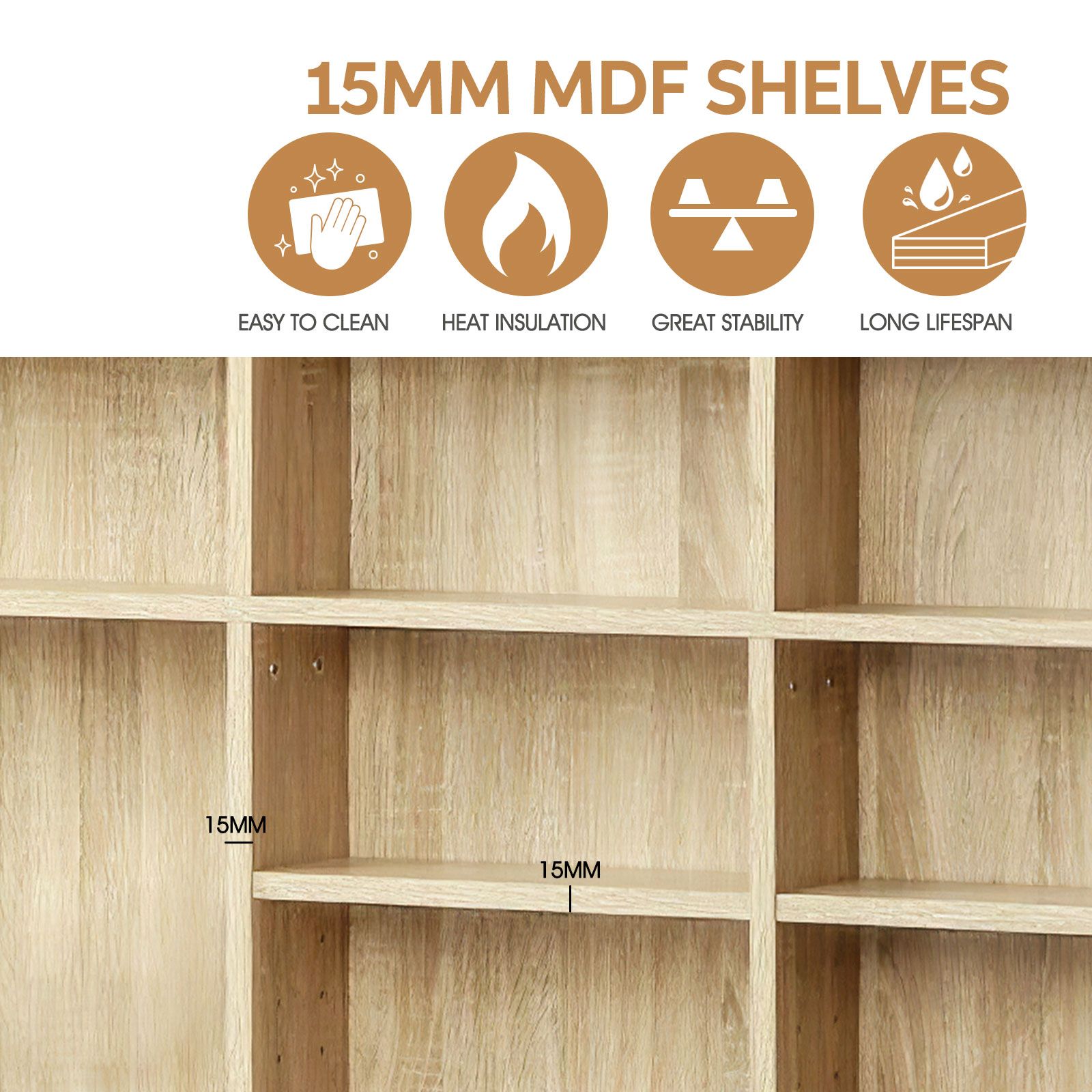 DVD CD Shelf Media Storage Cabinet Bookshelf Display Movie Music Video ...