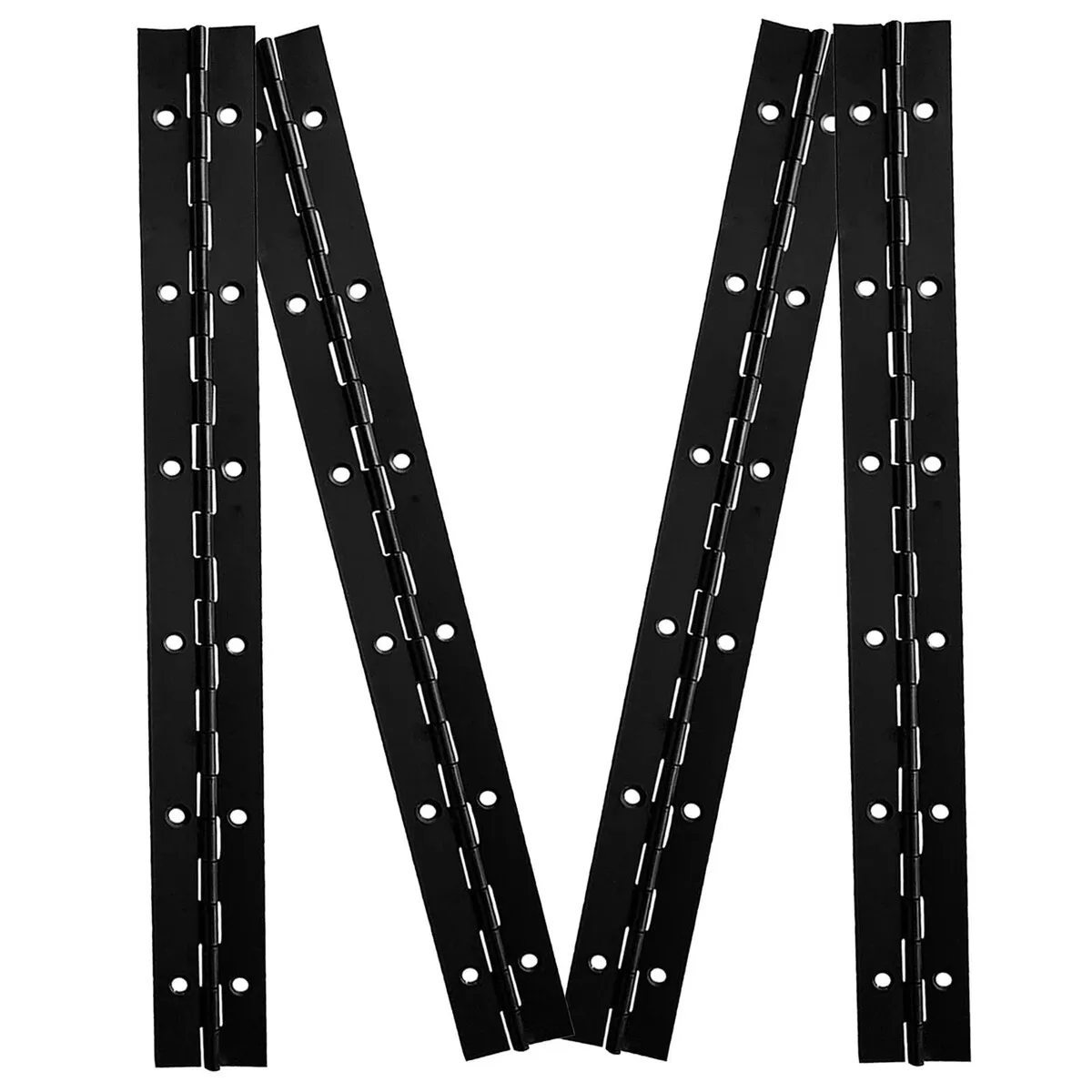 4Pack Continuous & Piano Hinges,Heavy Duty Stainless Steel Continuous ...