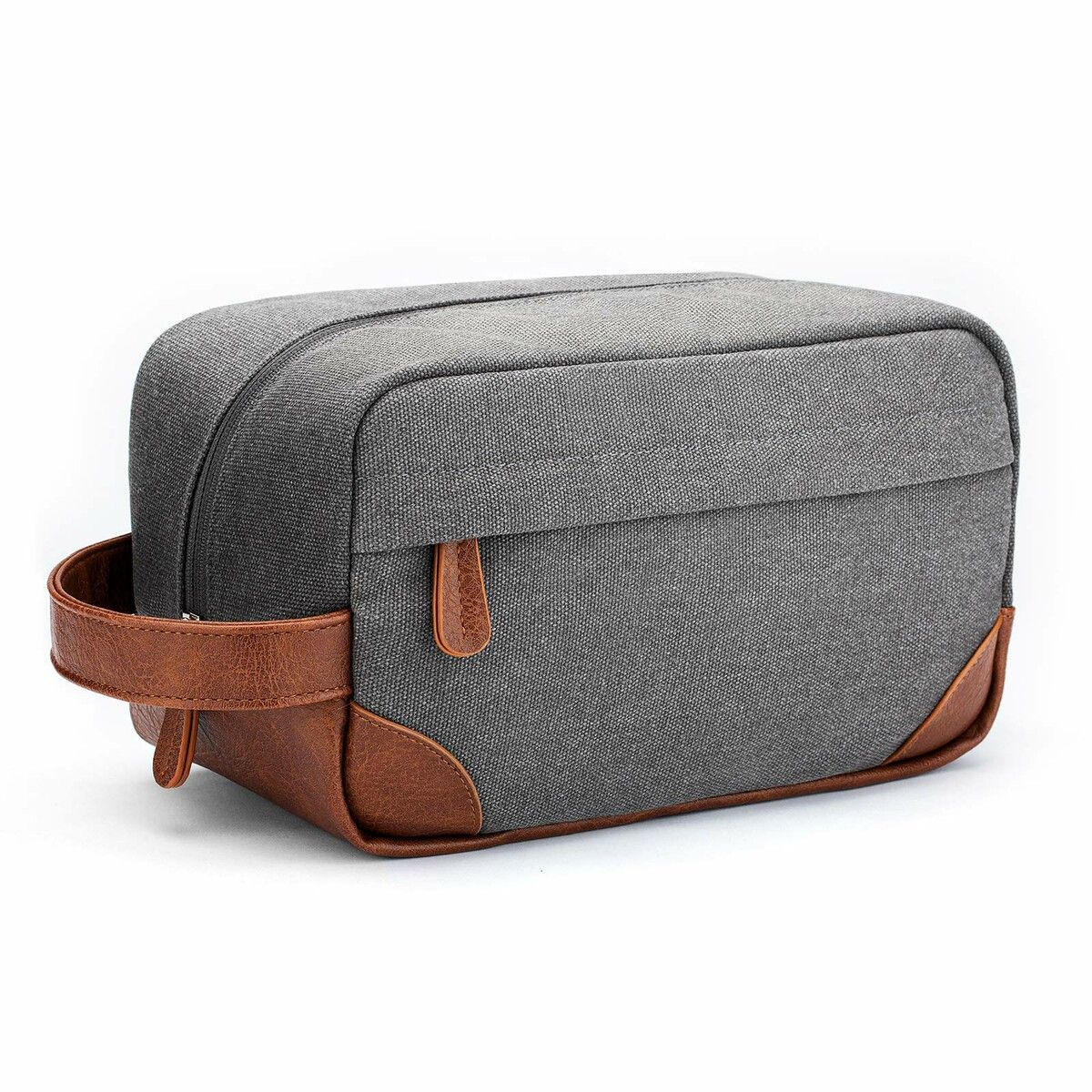 Toiletry Bag Hanging Dopp Kit for Men Water Resistant Canvas Shaving ...