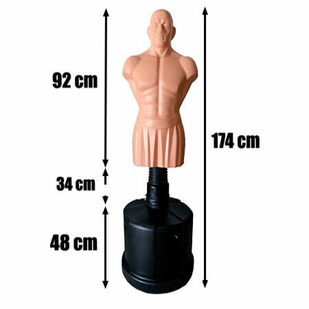 Free Standing Human Punching Boxing Training Dummy with Stand - Crazy Sales