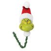 Grinch Christmas Tree Decoration Elf Head Arms Legs Stuck Tree Topper ...