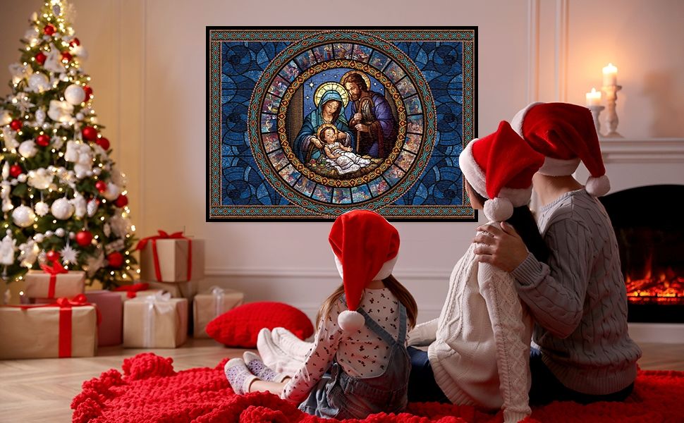 Jigsaw Puzzle Advent Calendar Nativity puzzles for adults 1000 pieces ...