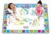 150*110 Large Water Doodle Mat,Mess Free Water Drawing Mat with Neon ...