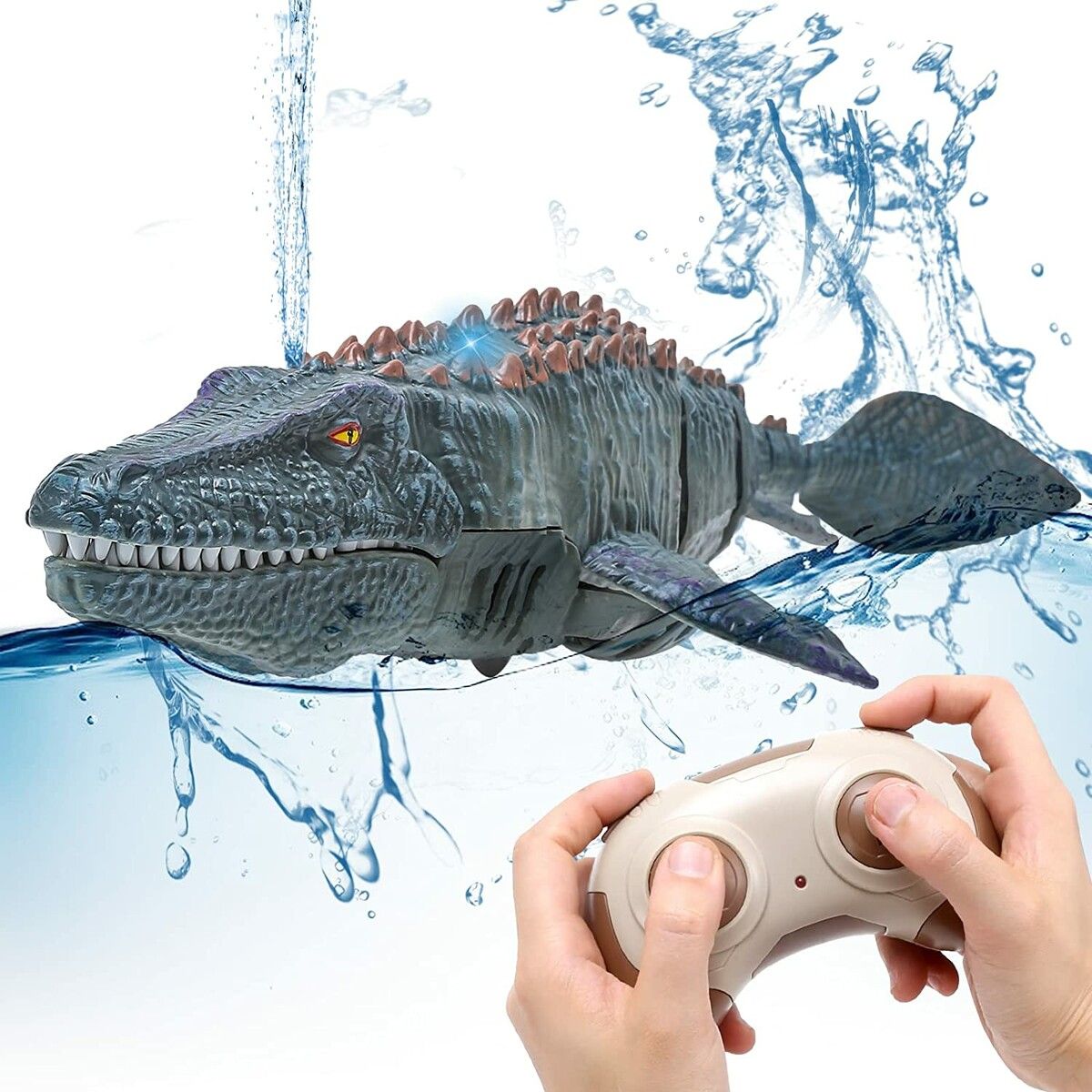 Remote Control Toy for Kids,Diving Toys RC Boat with Light and Spray ...