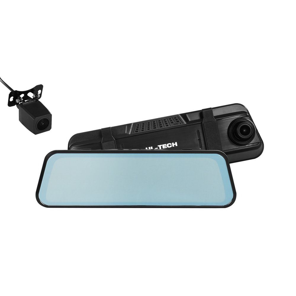 UL-tech Dash Camera 1080P 9.66 inch Front and Rear View Cam Car DVR ...