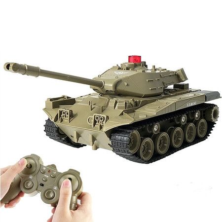 RC Tank Truck Vehicles,2.4Ghz Radio Controlled Tank Toy 270°Rotational ...