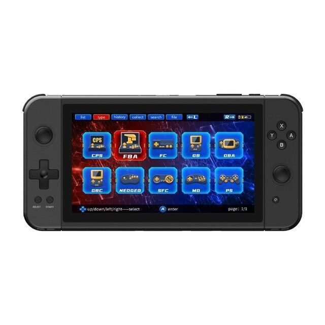 X70 Handheld Game Console 7.0 Inch Pro Retro Games Consoles Classic ...