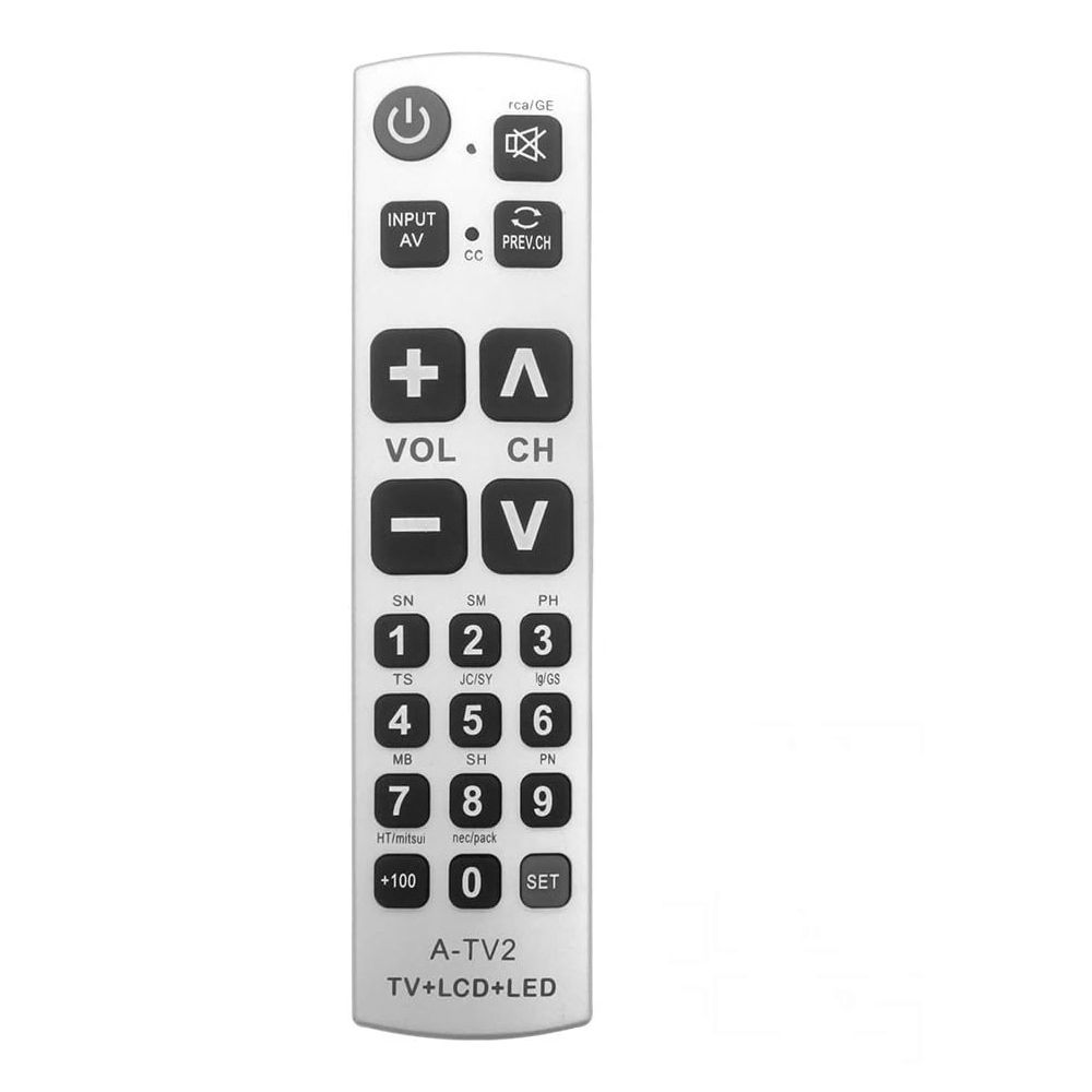 Big Button Universal Remote Control A-TV2, Initial Setting for Lg ...
