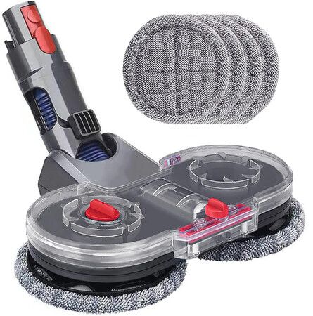 Mop Head for V15 V11 V10 V8 V7 Vacuum Cleaners Electric Mop Attachment ...