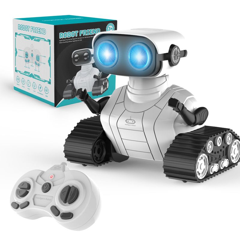 Robot Toys Remote Control Robot Toy Rechargeable Emo Robot with Auto ...