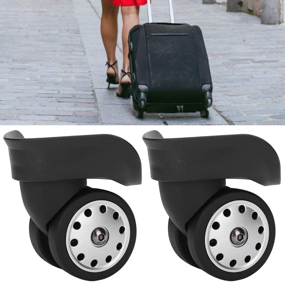 2Pcs Luggage Suitcase Trolley Universal casters Travel Spinner ...