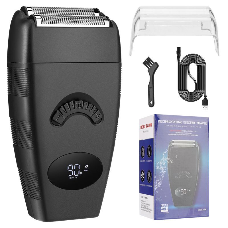 Electric Shavers 2 in 1 Double Shaver for Men Blade and Popup Beard ...