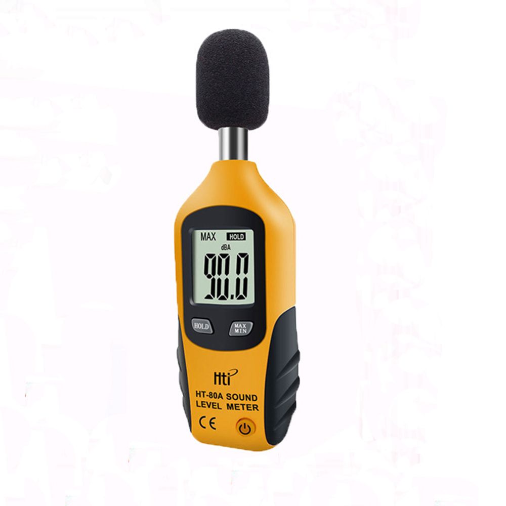 Decibel Meter, Digital Sound Level Meter 30 to 130 dB Audio Noise ...