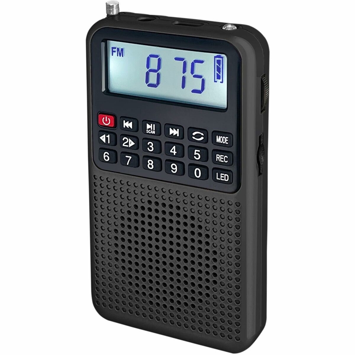 3 in 1 Portable Radio AM FM MP3 Player Voice Recorder,Multi-Function ...