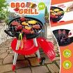 Kids Kitchen BBQ Grill Barbeque Playset Pretend Play Set with Cooking ...